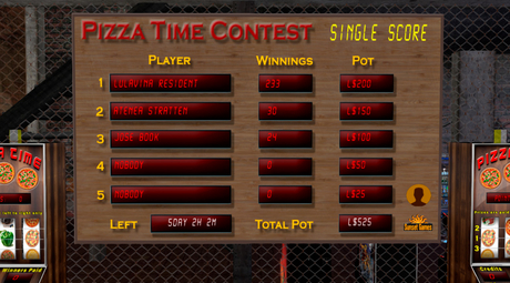 Second Life Marketplace - Pizza time board